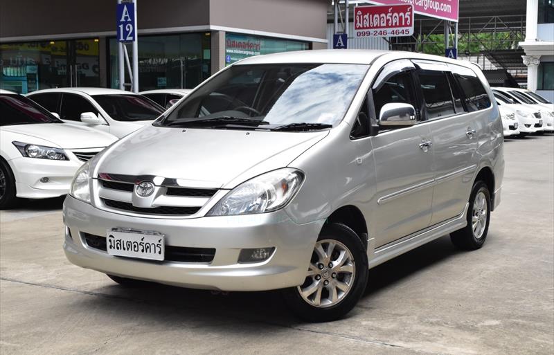 รถตู้มือสอง TOYOTA INNOVA 2.0 V รถปี2006
