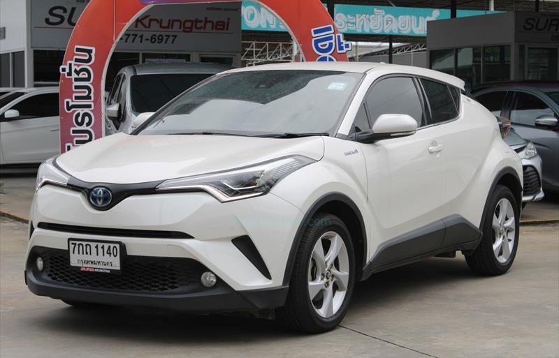 ขายรถเก๋งมือสอง TOYOTA CHR ซีเอชอาร์ HV Hi รถปี 2018 รหัสประกาศ 77675